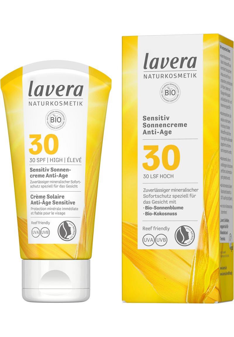 Lavera LAVERA SONNENSCHUTZ SENSITIV SONNENCREME ANTI-AGE LSF 30 ...