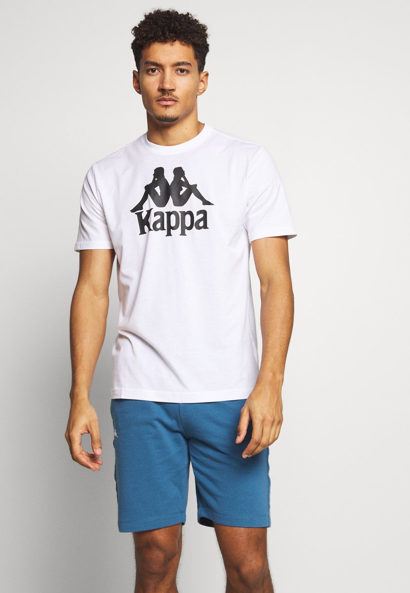 Kappa T-shirts print - bright white/hvid - Zalando.dk