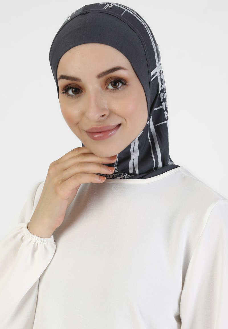 Modanisa SPORTS BONNET - MERVIN ÅŽAL - Schal - grey/grau - Zalando.de
