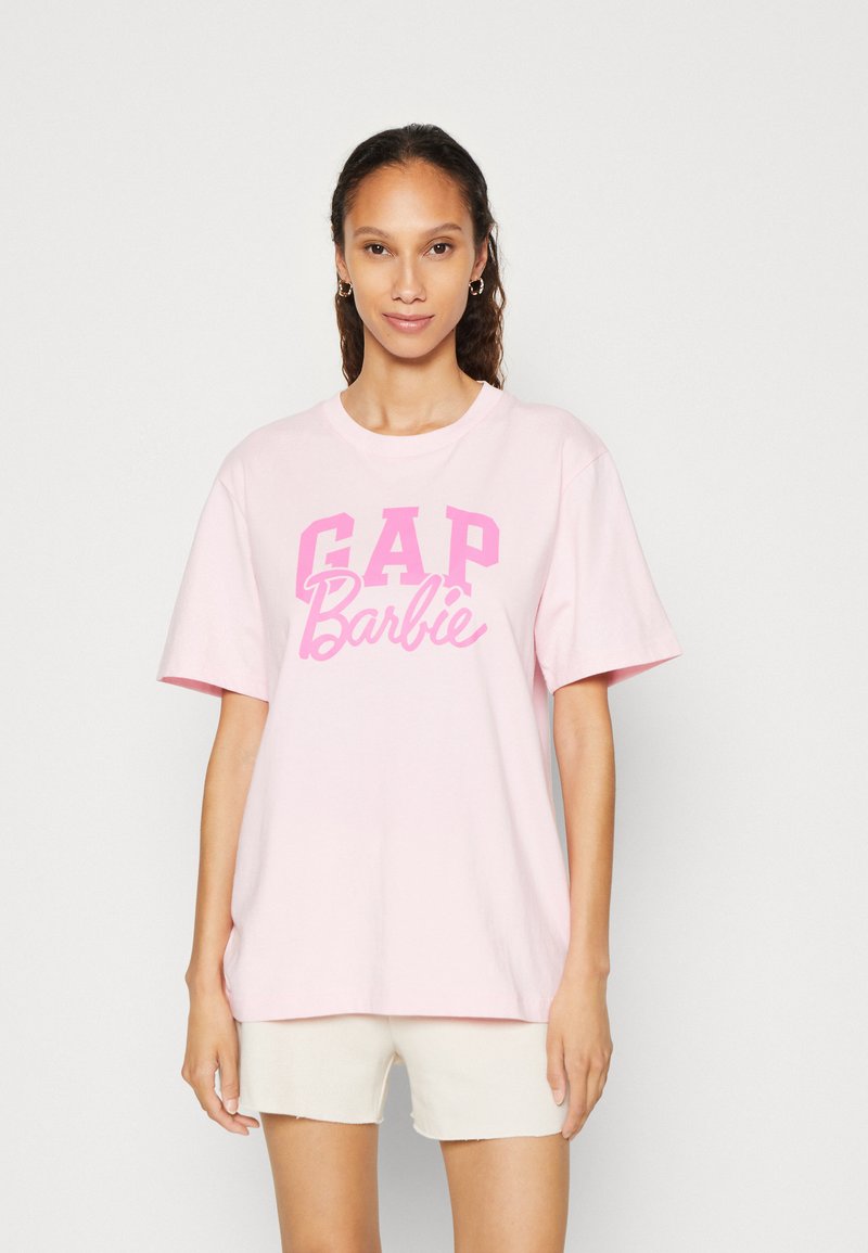 GAP BARB MAT X GAP - LOGO TEE - T-Shirt print - old school pink/rosa - Zalando.at