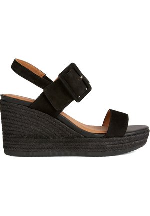 Geox D LAUDARA - Sandalias con plataforma - navy/azul marino - Zalando.es