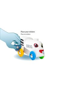 BRIO STICKER-LOKOMOTIVE - Spielzeugauto - mehrfarbig - Zalando.de