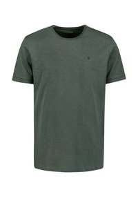 NO EXCESS TIMELESS ROUND NECK - T-shirt basic - dark steel/gunmetal - Zalando.nl