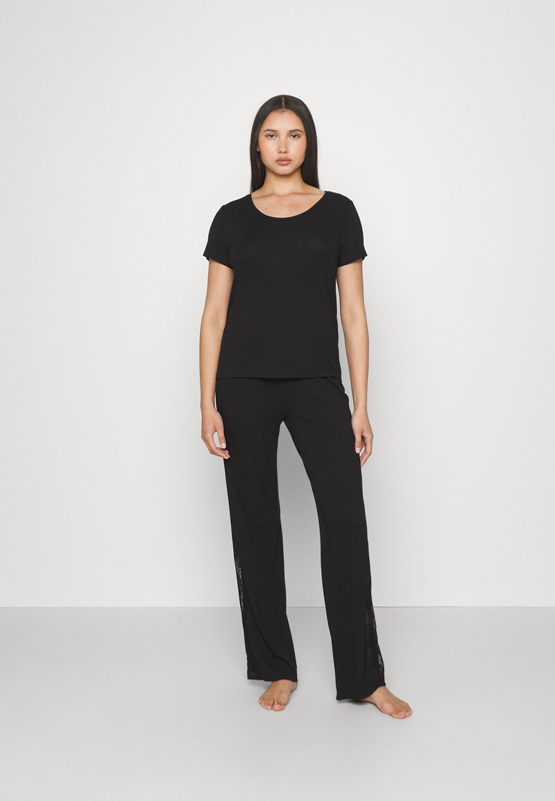 Bruno Banani Piżama/czarny - Zalando.pl