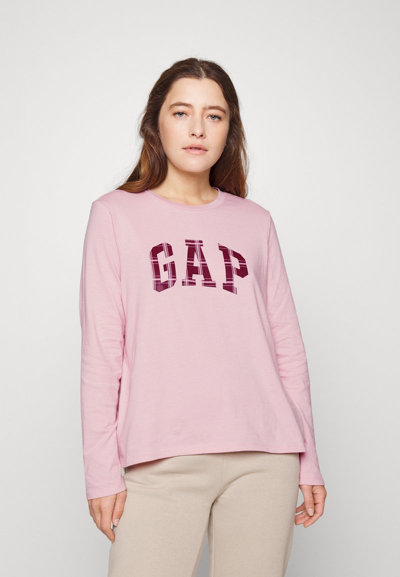 GAP Petite FRANCHISE LOGO - Camiseta de manga larga - pink standard ...