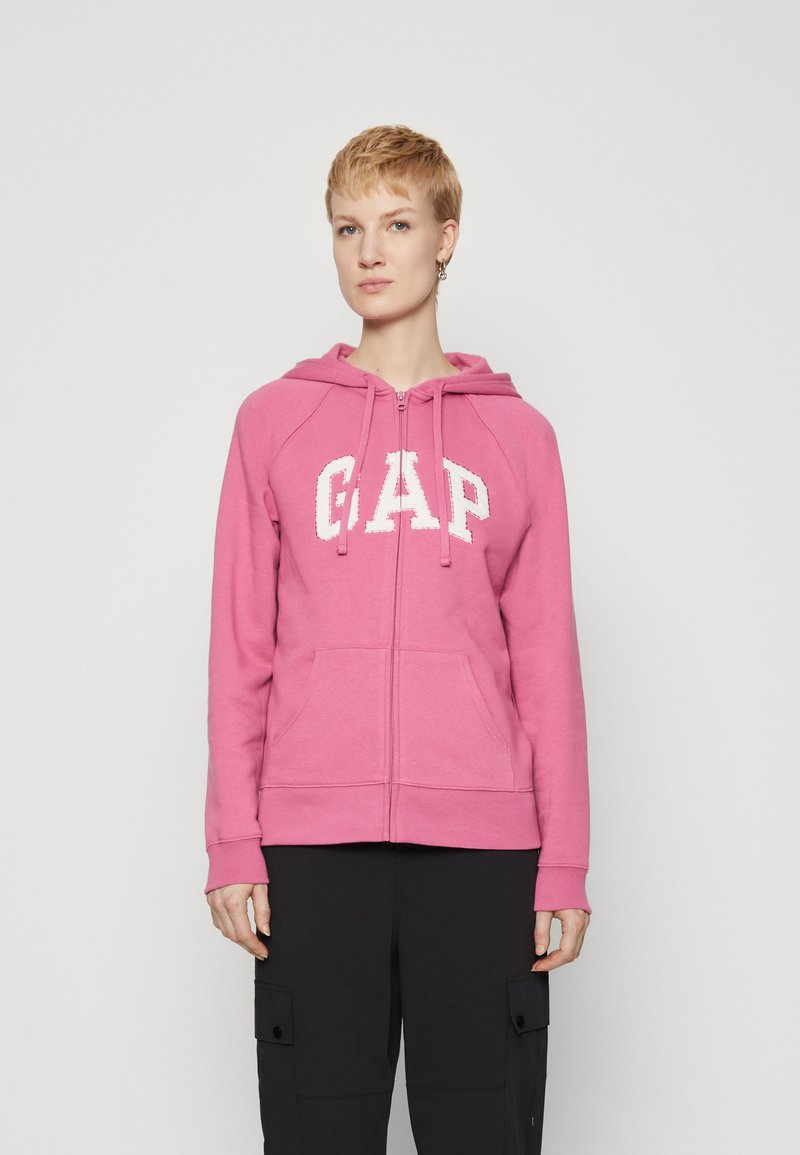 Gap Tall HERITAGE - Vetoketjullinen college - pink raspberry/pinkki ...