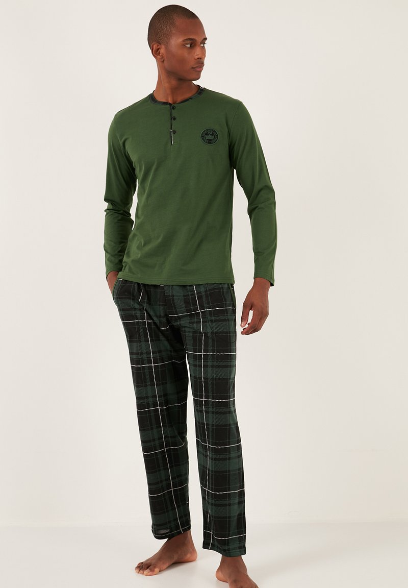 Buratti REGULAR FIT - Pyjama set - green - Zalando