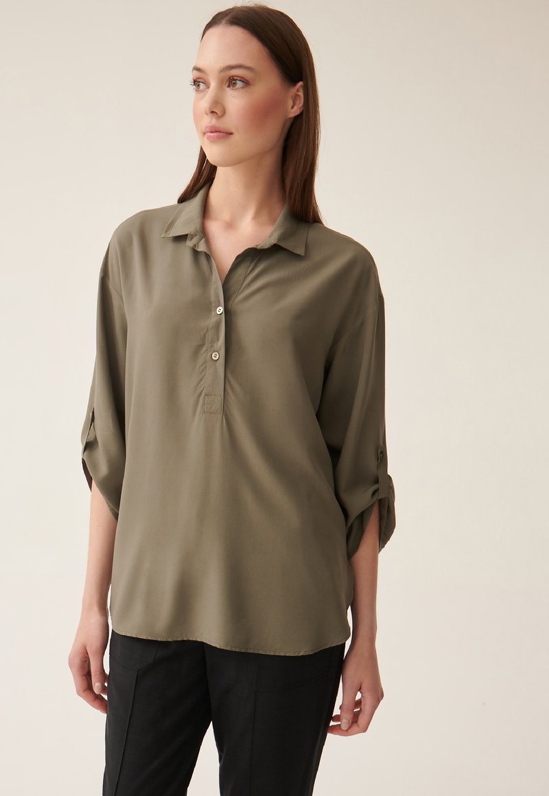 TATUUM BALEA - Bluse - khaki - Zalando.de