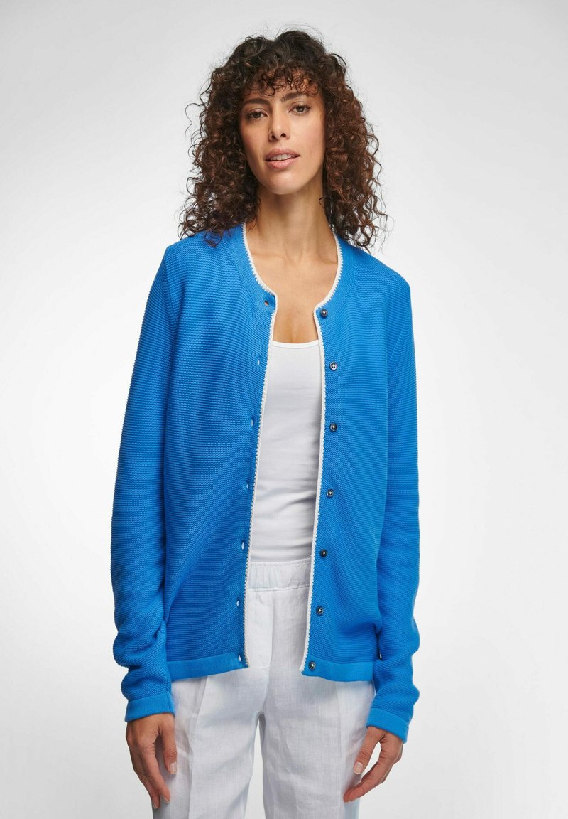 PETER HAHN Cardigan - azur creme/blu - Zalando.it