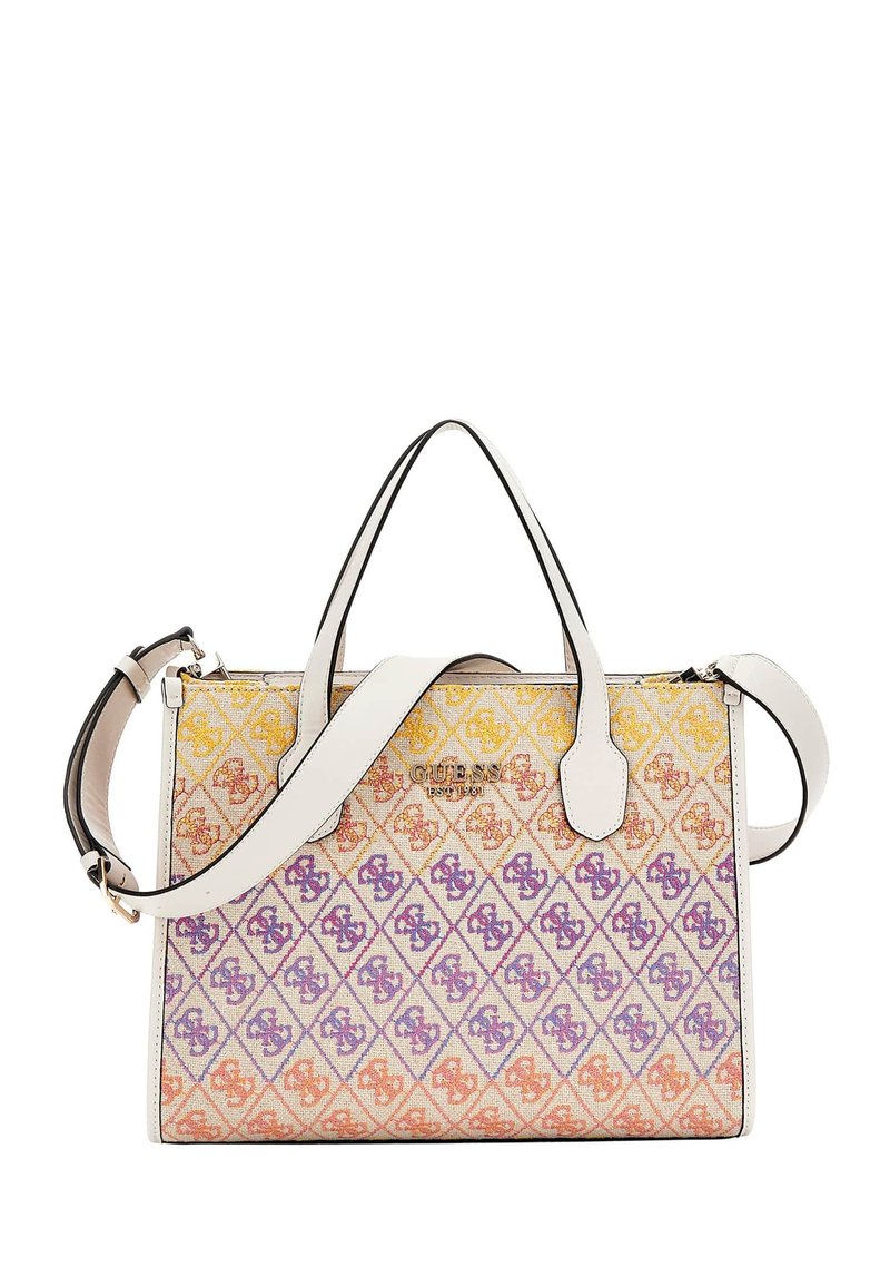 Guess SILVANA LOGO 4G - Handtasche - fantaisie multicolore/mehrfarbig ...