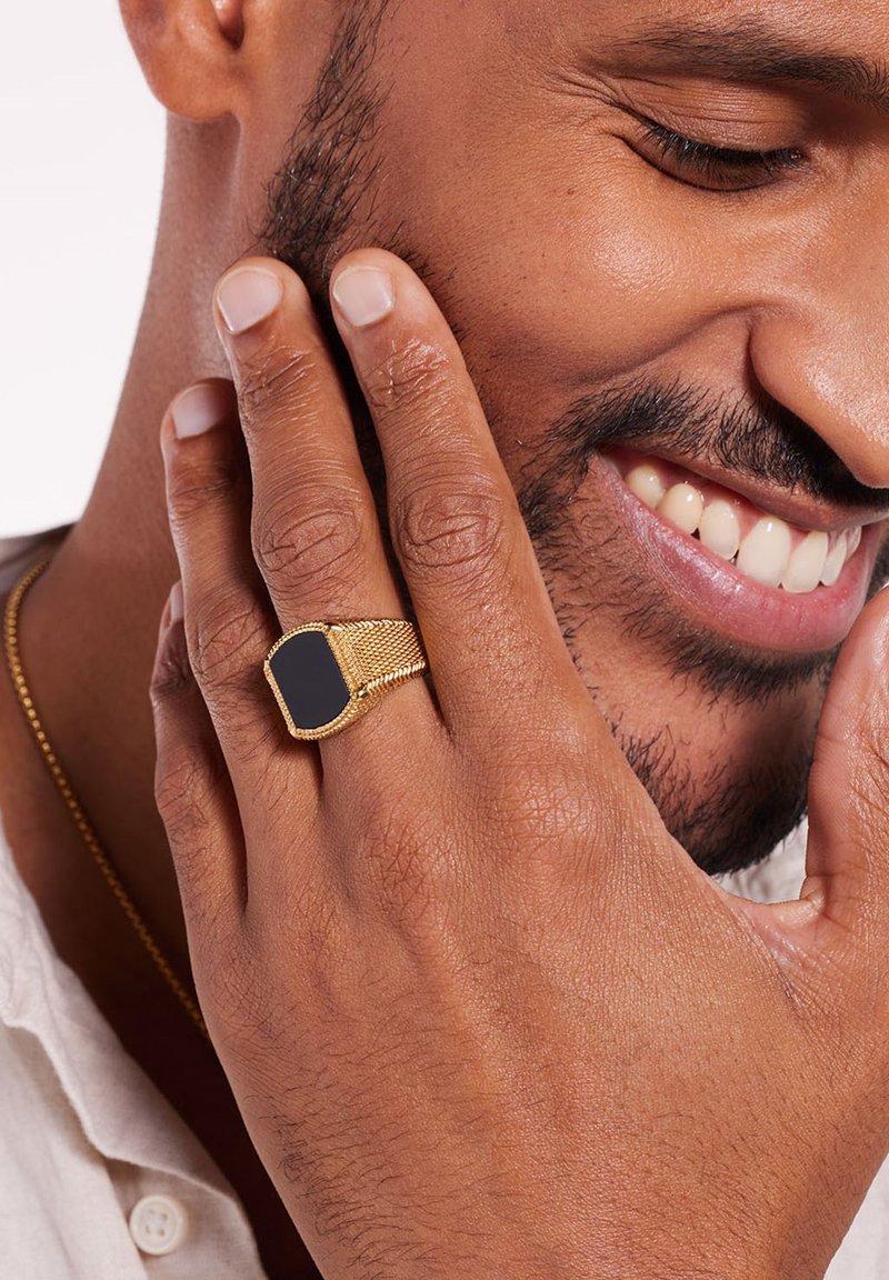 Lucardi Ring - gold-coloured/goldfarben - Zalando.de