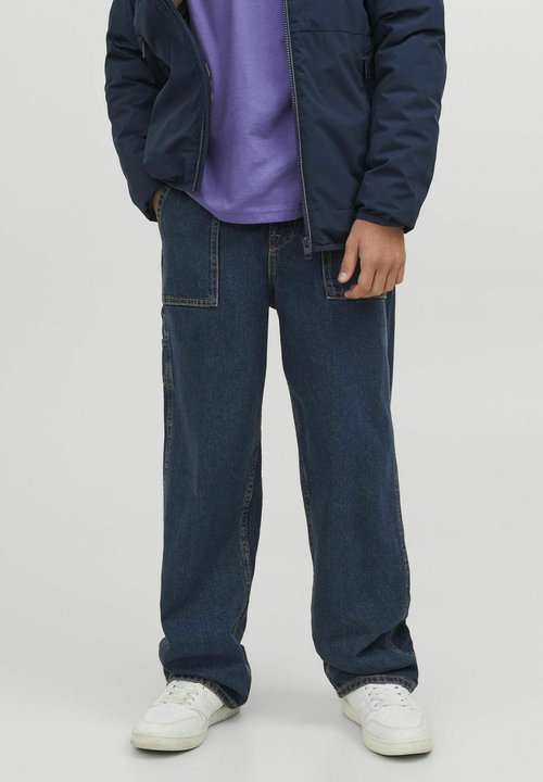 Jack & Jones Junior CHRIS ORIGINAL MF - Jeans Relaxed Fit - blue denim ...