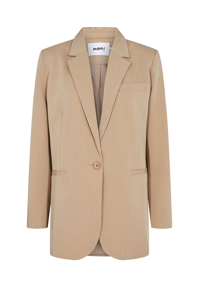 Moves DAIZY - Halflange jas - warm sand/lichtbruin - Zalando.nl