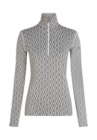 Icebreaker MERINO 260 MID WEIGHT VERTEX HALF ZIP - Jumper - snow black ...
