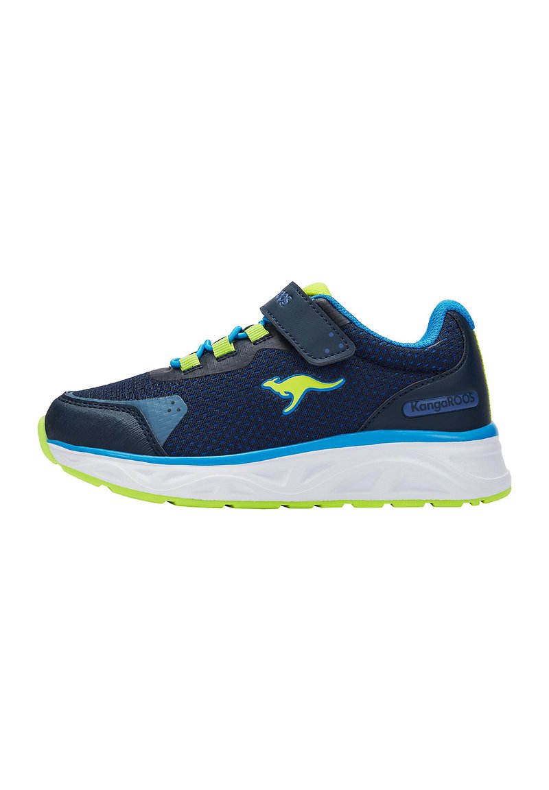 KangaROOS Trainers - k blue limetta/blue - Zalando.co.uk
