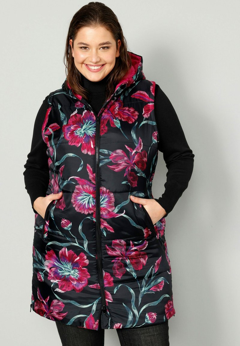 Angel of Style Weste - black/schwarz - Zalando.de