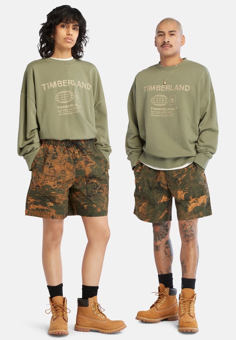 Timberland AOP - Shorts - green/grön - Zalando.se