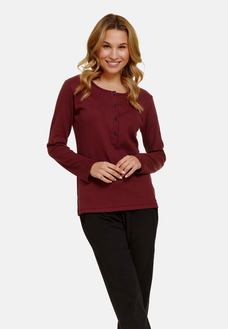 Doctor Nap PM.5239 - Nachtwäsche Set - sangria/bordeaux - Zalando.de