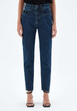 adL BOYFRIEND - Jeans Straight Leg - navy blue/blau - Zalando.de