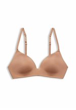 Esprit WIRELESS - Triangle bra - skin beige/dark brown - Zalando.ie