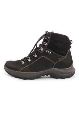 HI-TEC RAVEN INSULATED WP WOMENS - Chaussures de marche - black/grape wine/noir - ZALANDO.FR