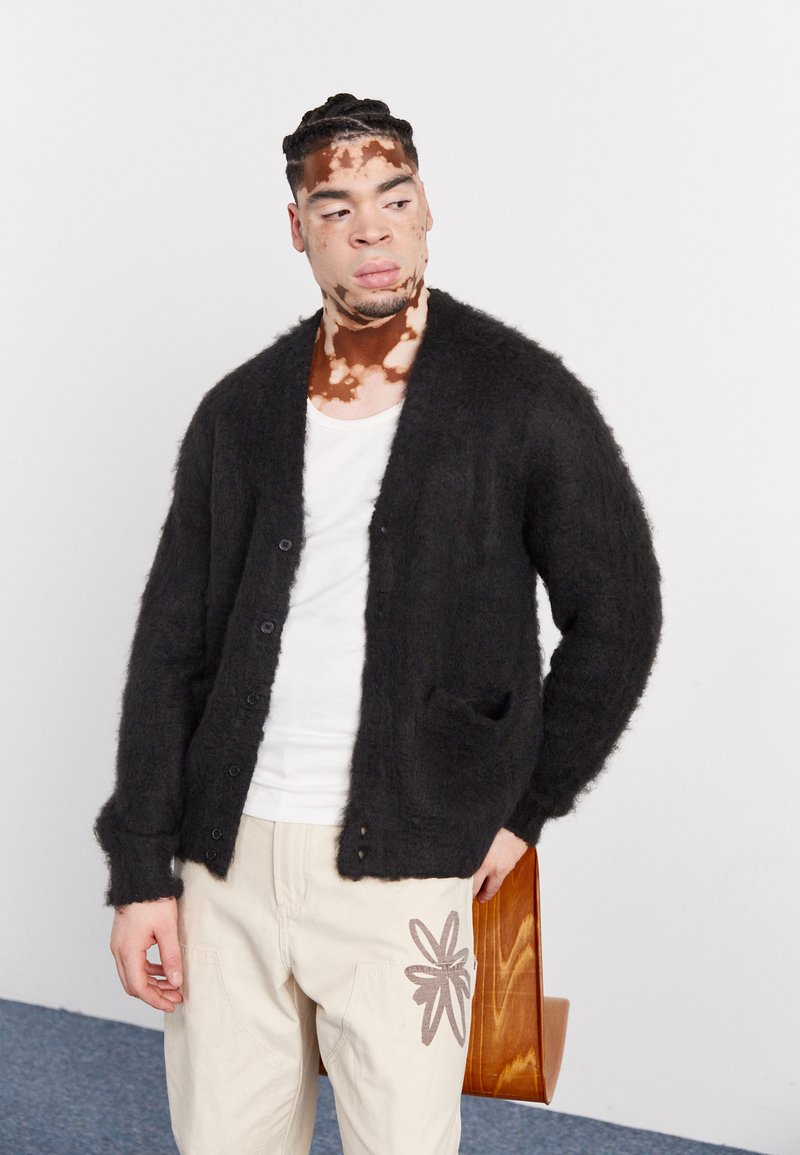 Obey Clothing PATRON CARDIGAN - Gilet - black/noir - ZALANDO.FR