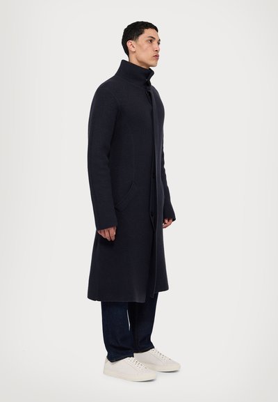 Emporio Armani COAT - Classic coat - navy blue/dark blue - Zalando.co.uk