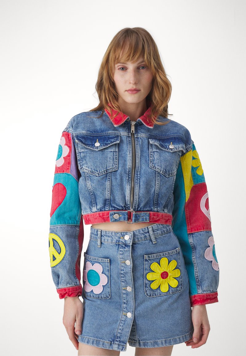 MOSCHINO JEANS JACKET - Jeansjacke - fantasy blue/blue denim - Zalando.at