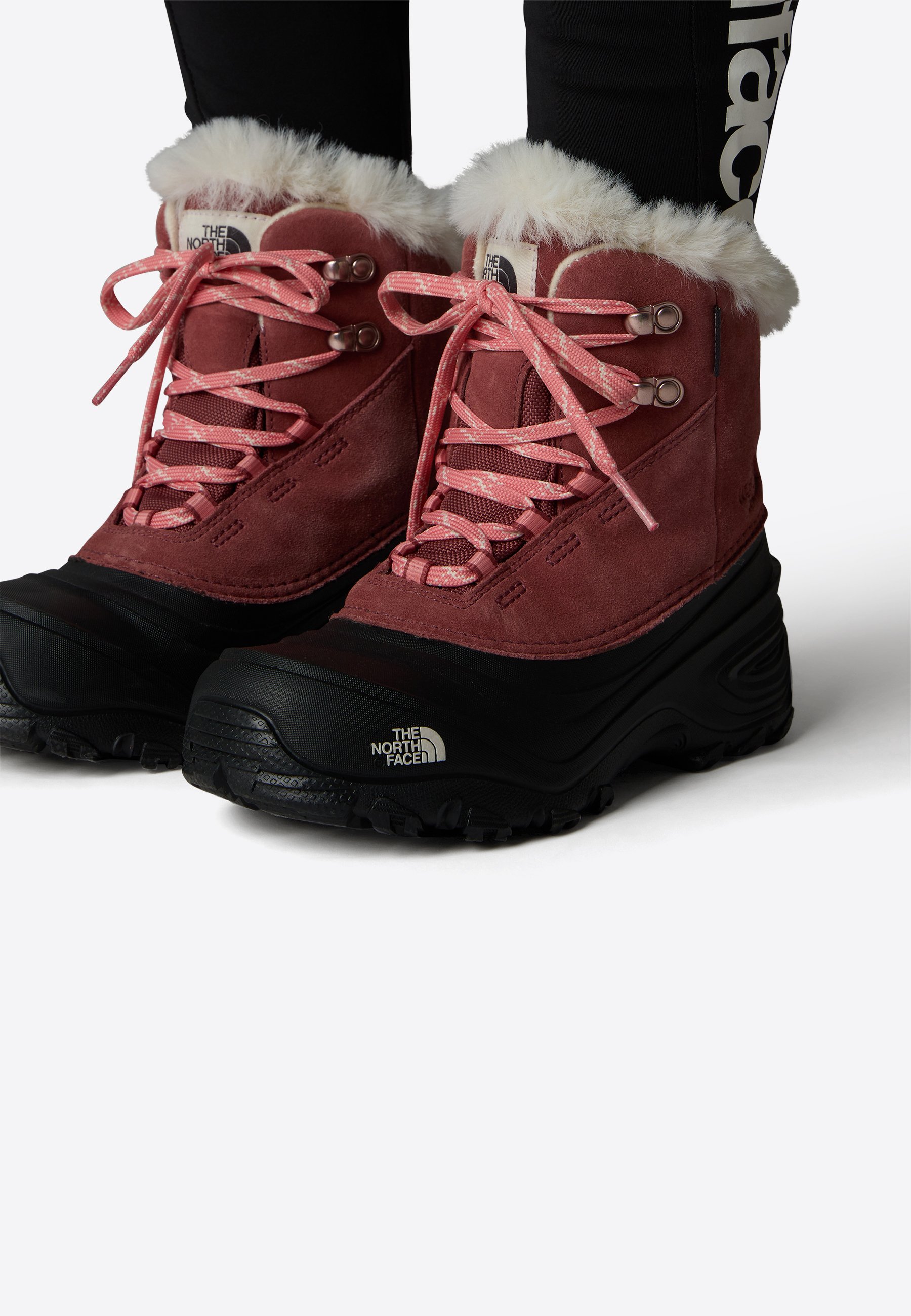 The North Face SHELLISTA V LACE Snowboot Winterstiefel canyon dust terracotta hellrot meliert Zalando