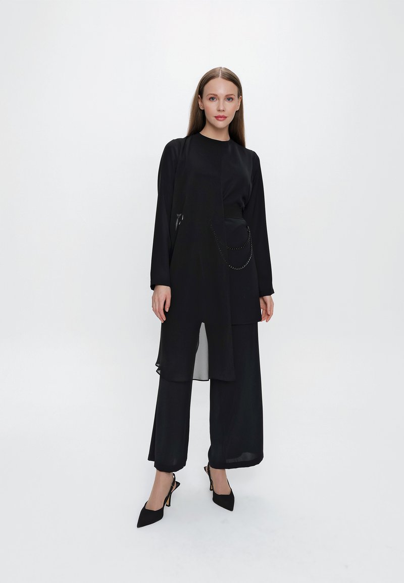 Armine MODEST EVENING DRESS - Stoffhose - black/schwarz - Zalando.de