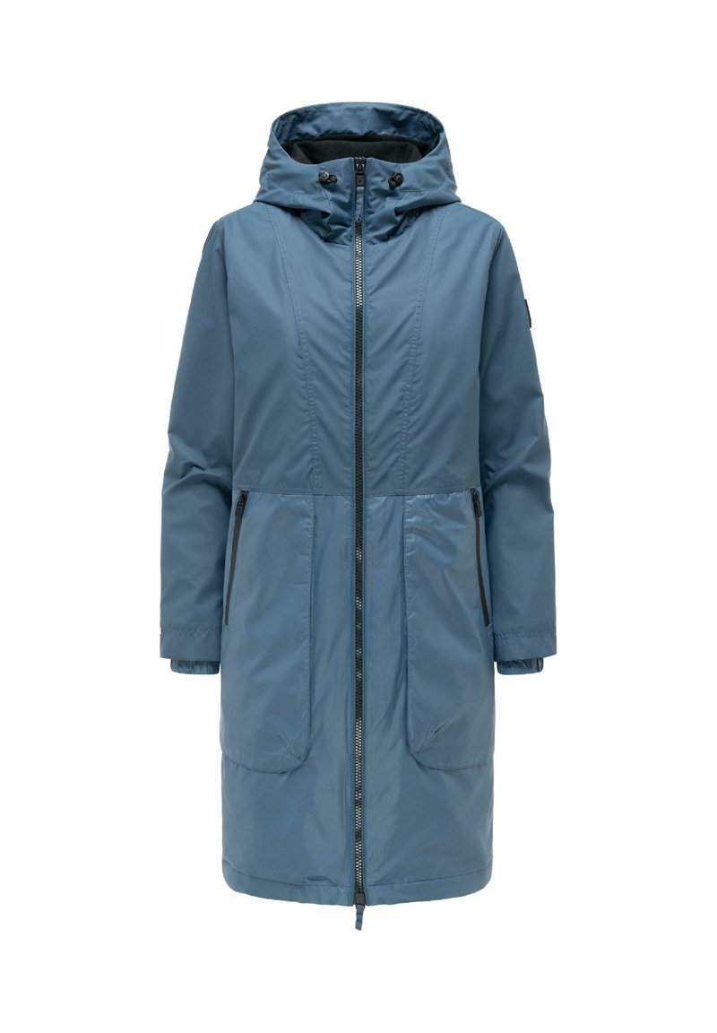 Navahoo LANG EDELUMHANG - Parkaer - dusty blue/blå - Zalando.dk