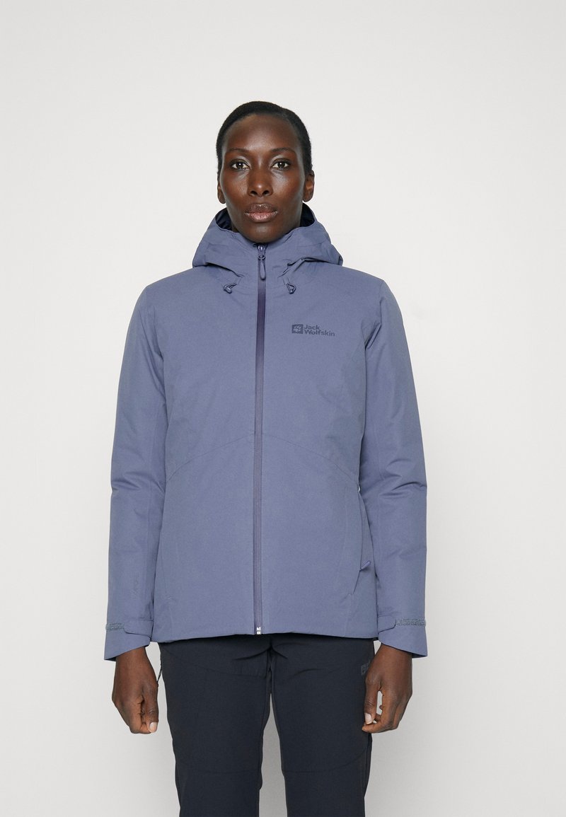 Jack Wolfskin WISPER INS - Winter jacket - dolphin/grey - Zalando.ie