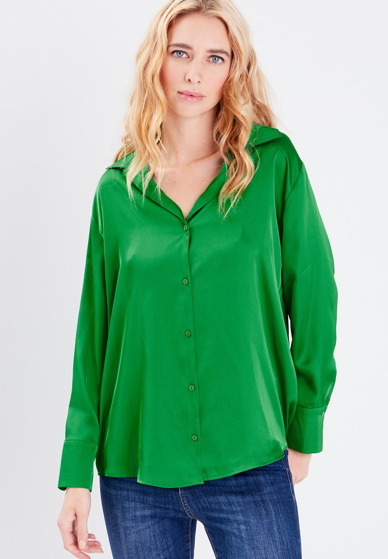 Cache Cache MIT LANGEN ÄRMELN - Camisa - vert/verde - Zalando.es