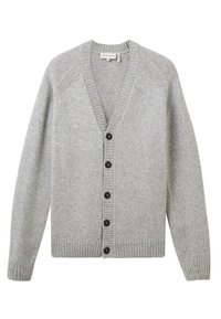 TOM TAILOR Strickjacke - grey heather melange/grau - Zalando.ch