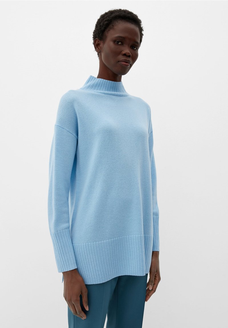 s.Oliver BLACK LABEL Strickpullover - arktisblau/hellblau - Zalando.at