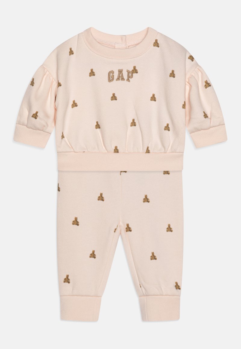GAP LOGO BABY SET - Tracksuit - barely pink/light pink - Zalando