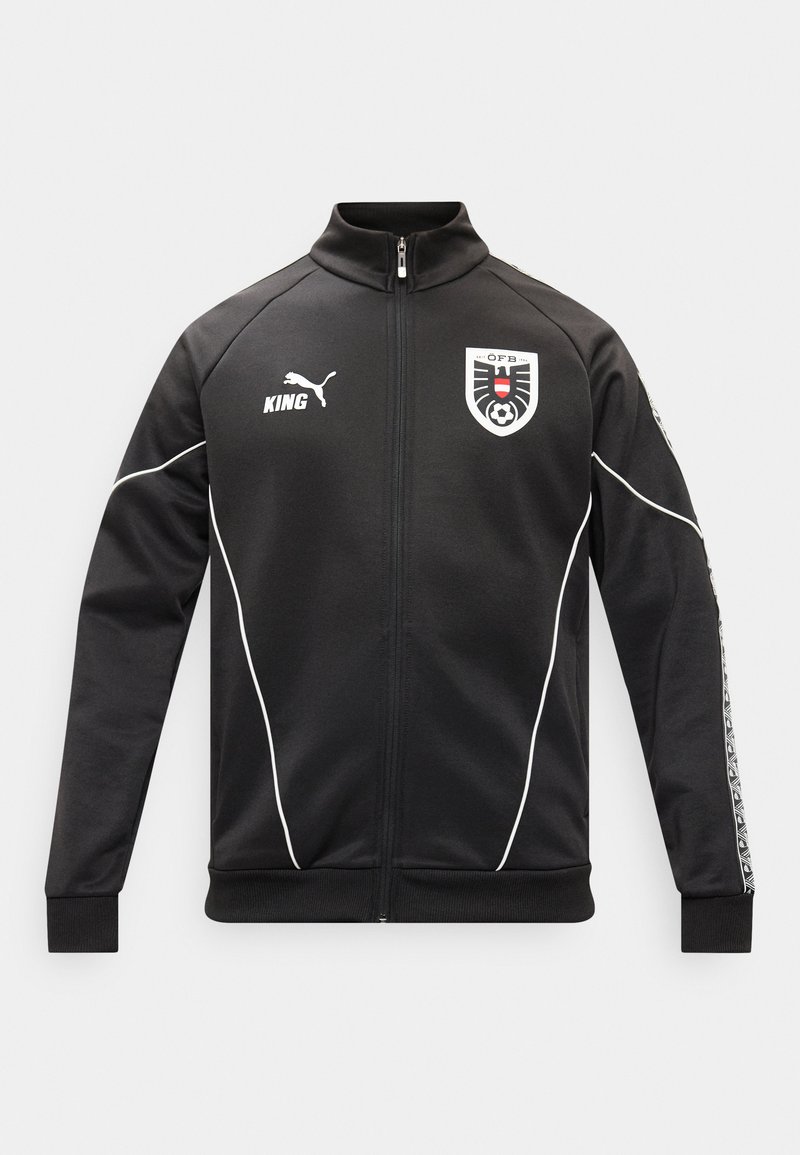 Puma AUSTRIA ÖFB KING ANTHEM JACKET - Equipación de selecciones - black ...
