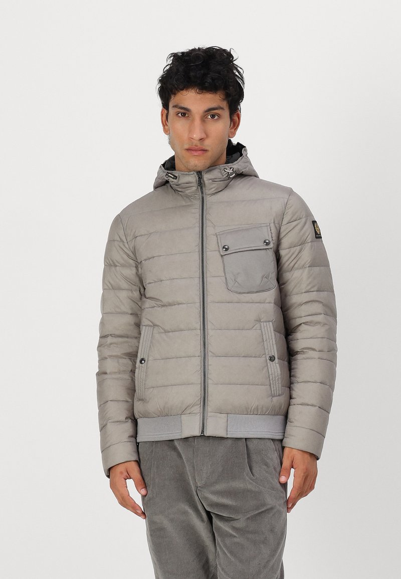 Belstaff STREAMLINE JACKET - Down jacket - chrome grey/grey - Zalando.ie