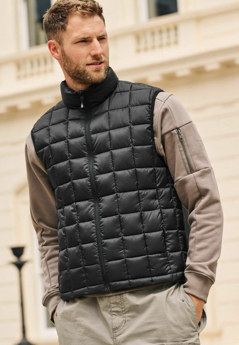 Next SQUARE - Weste - black/schwarz - Zalando.at