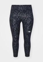 The North Face PLUS FLEX HIGH RISE PRINT - Medias - asphalt grey/gris ...