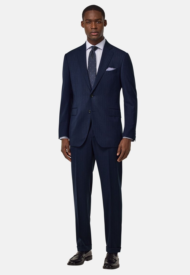 Boggi Milano PINSTRIPE SET - Suit - navy blue/blue - Zalando.ie