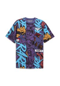 Puma MELO PHOENIX BASKETBALL MIT ALLOVER - Camiseta estampada - blue ...