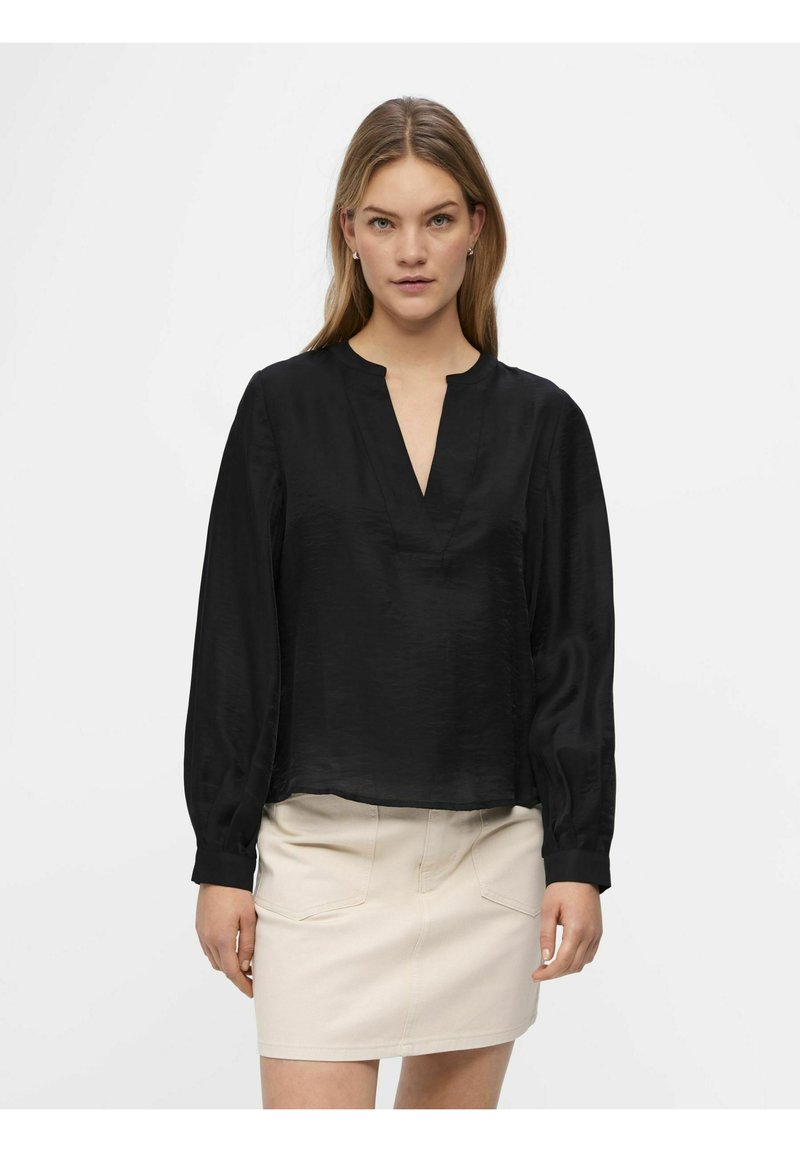 Object Blouse - black/zwart - Zalando.be