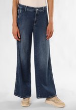 Cambio ALEK - Flared Jeans - medium stone/dark blue - Zalando