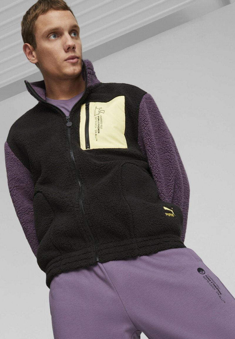 Puma POKÉMON - Fleece jacket - black - Zalando.ie