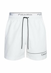 Calvin Klein Swimwear MEDIUM DOUBLE - Badeshorts - pvh classic white ...