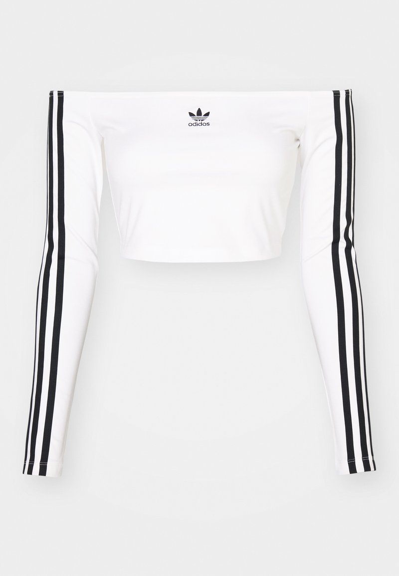 adidas Originals ADICOLOR OFF SHOULDER LONG SLEEVE LONG-SLEEVE ...