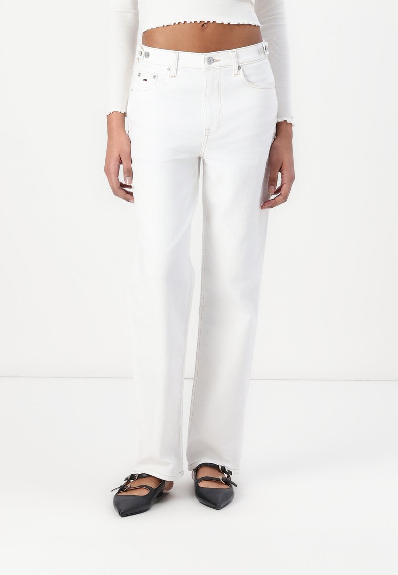 Tommy Jeans LAYLA SLIM - Jeans slim fit - denim white/blu denim ...