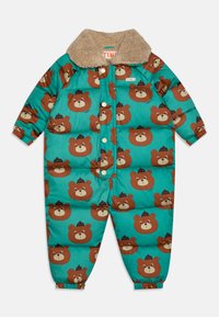 TINYCOTTONS BABY BEARS PADDED OVERALL UNISEX - Skioverall / Skidragter - emerald/grøn - Zalando.dk
