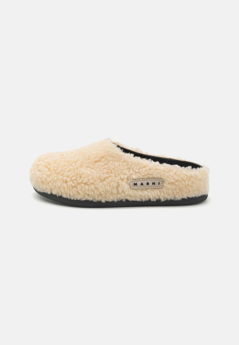 Marni UNISEX - Slippers - beige - Zalando.co.uk